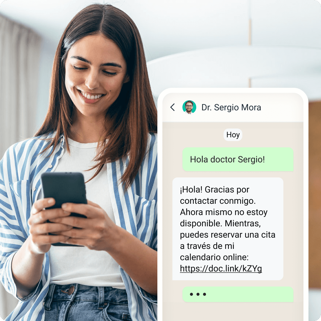 ¿Sin Whatsapp para agendar citas? ¿Qué usas, fax?